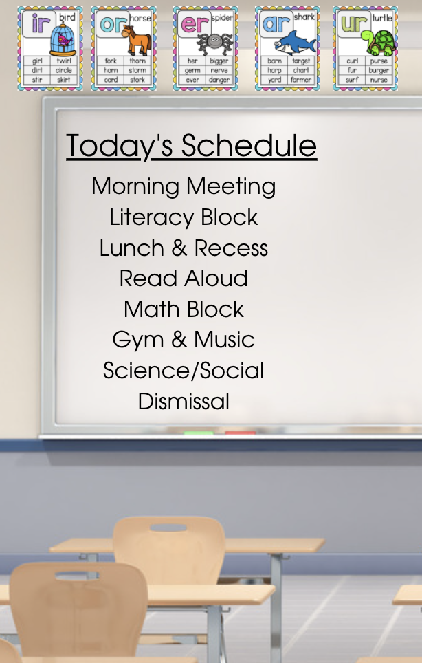 How To Create A 1st Or 2nd Grade Schedule Lucky Little Learners