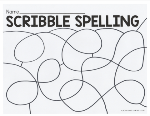 Free No Prep Spelling Worksheets - Lucky Little Learners
