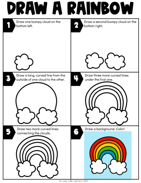 How to Use Directed Drawings in the Classroom - Lucky Little Learners
