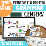 Grammar Center Activities for 2nd Grade - Lucky Little Learners