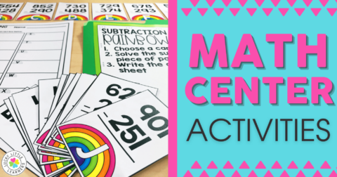 The Ultimate Guide to Setting Up Math Centers - Lucky Little Learners