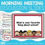 Morning Meeting Conversations - Lucky Little Learners