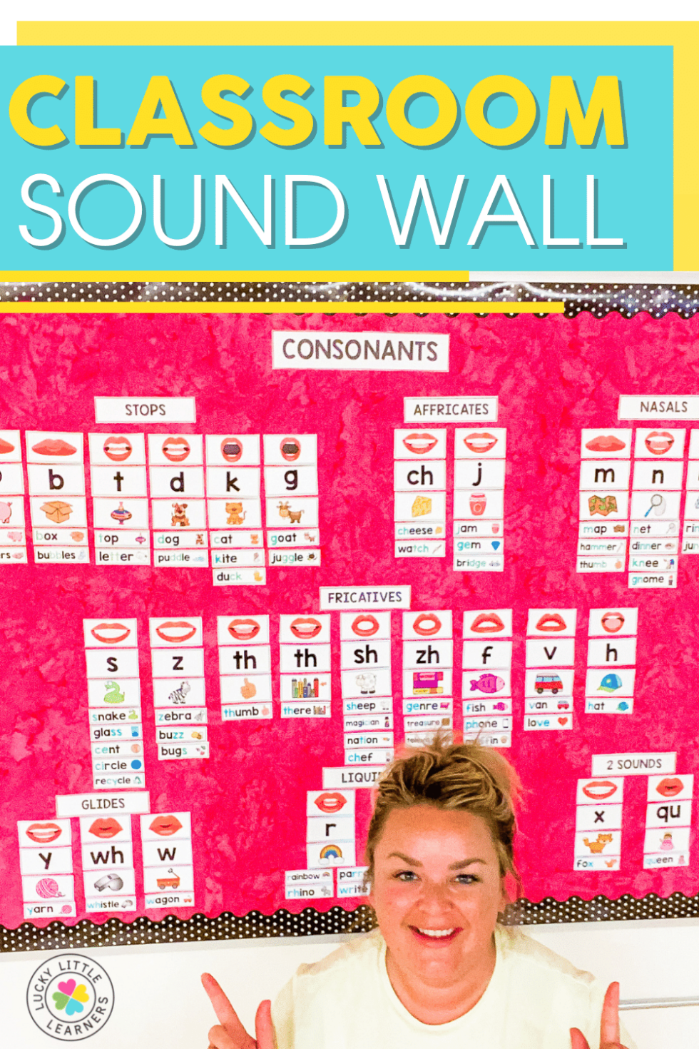Let's Talk About the Classroom Sound Wall - Lucky Little Learners