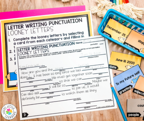 1st and 2nd Grade Literacy Centers - Lucky Little Learners