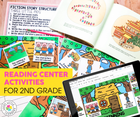 Reading Centers for 2nd Grade - Lucky Little Learners