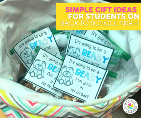 Back to School Night Activities - Lucky Little Learners