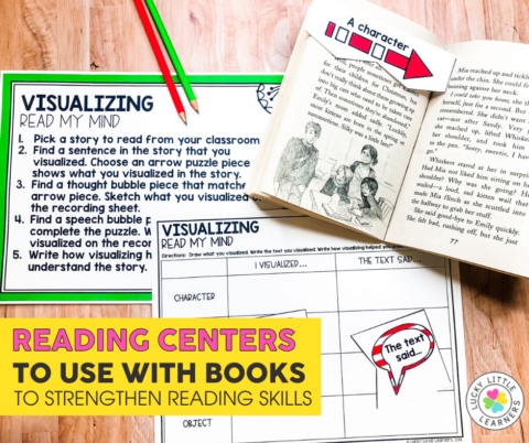 1st and 2nd Grade Literacy Centers - Lucky Little Learners