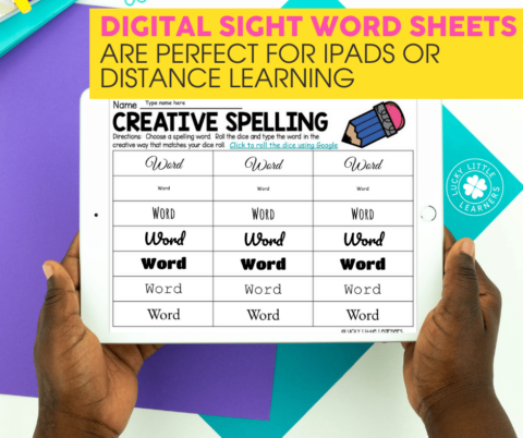 Editable Sight Word Activities For Any List - Lucky Little Learners