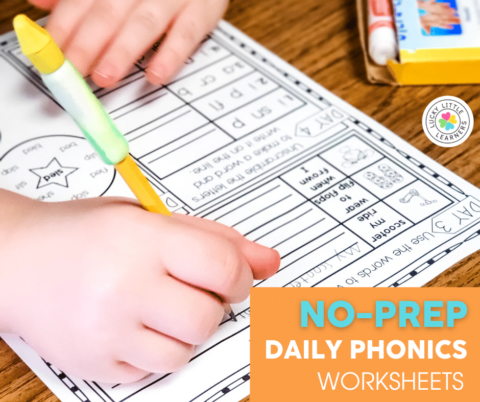 No Prep Daily Phonics Review in 2nd Grade - Lucky Little Learners