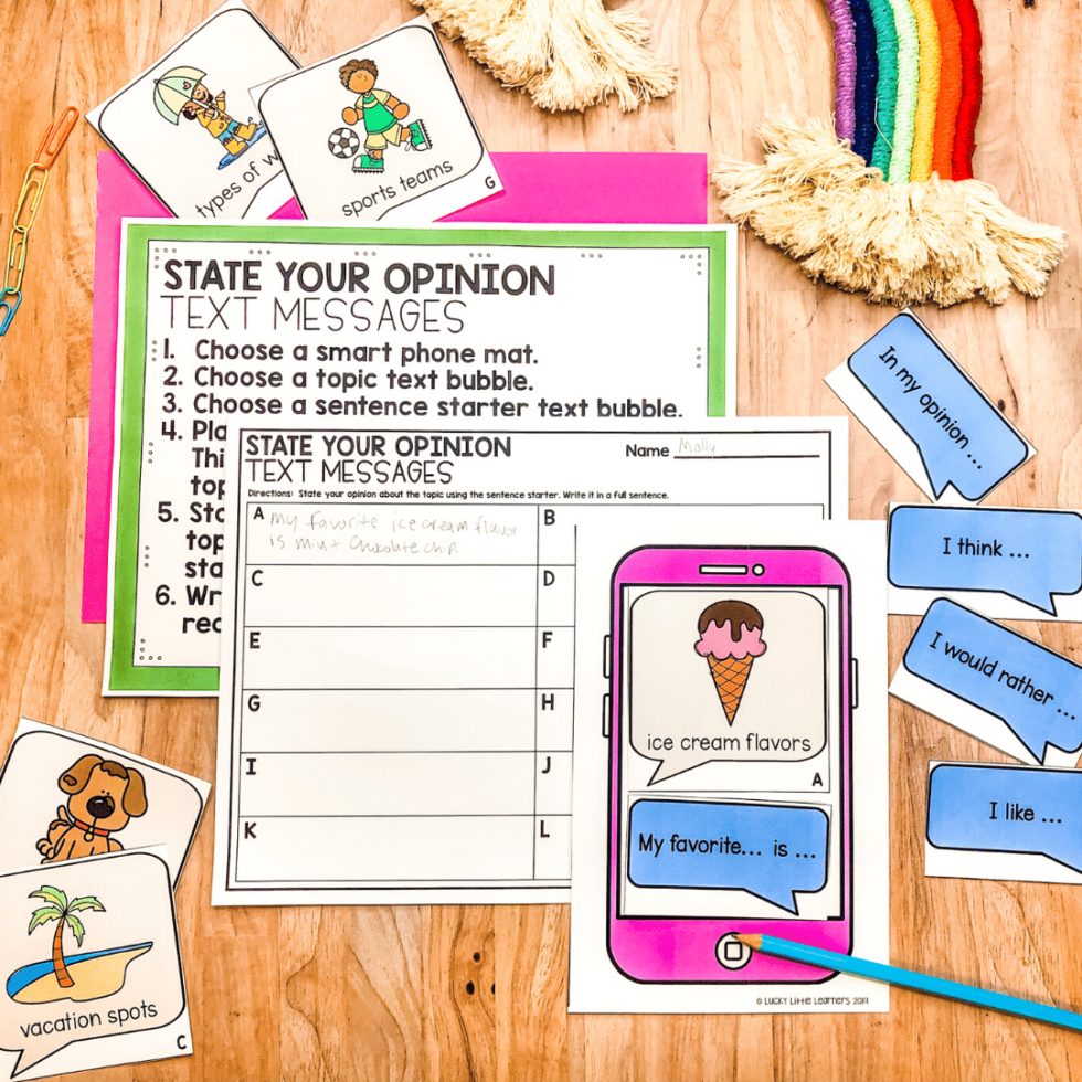 1st and 2nd Grade Literacy Centers - Lucky Little Learners