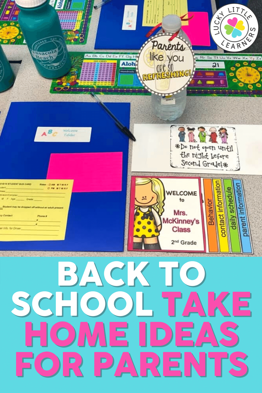 Back to School Night Activities - Lucky Little Learners