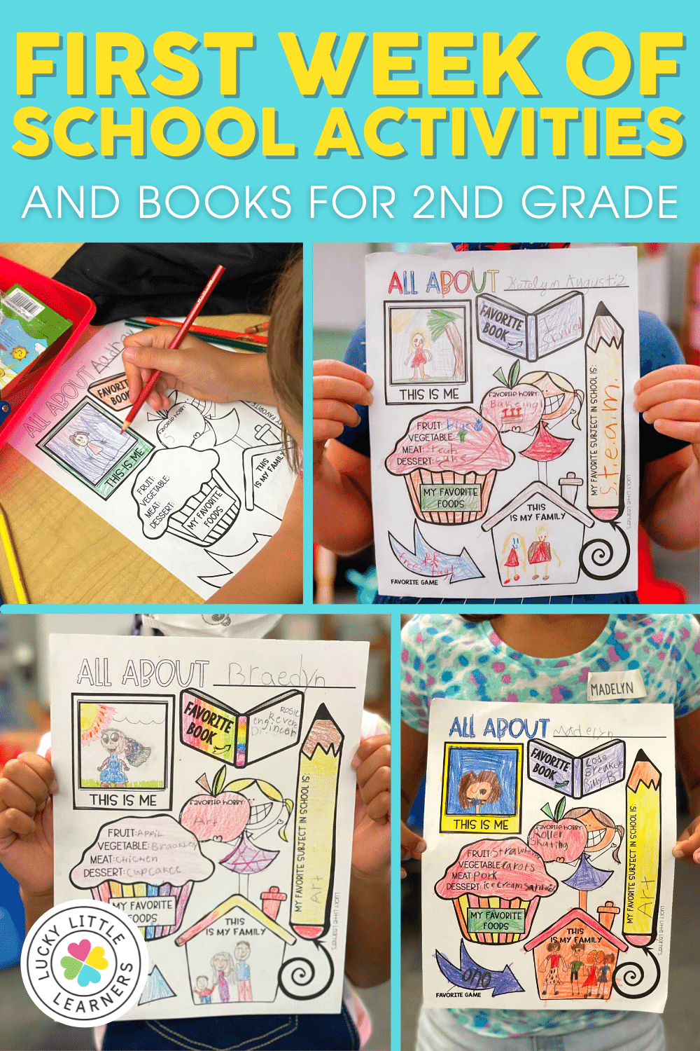 13 First Week of School Read Alouds and Activities - Lucky Little Learners
