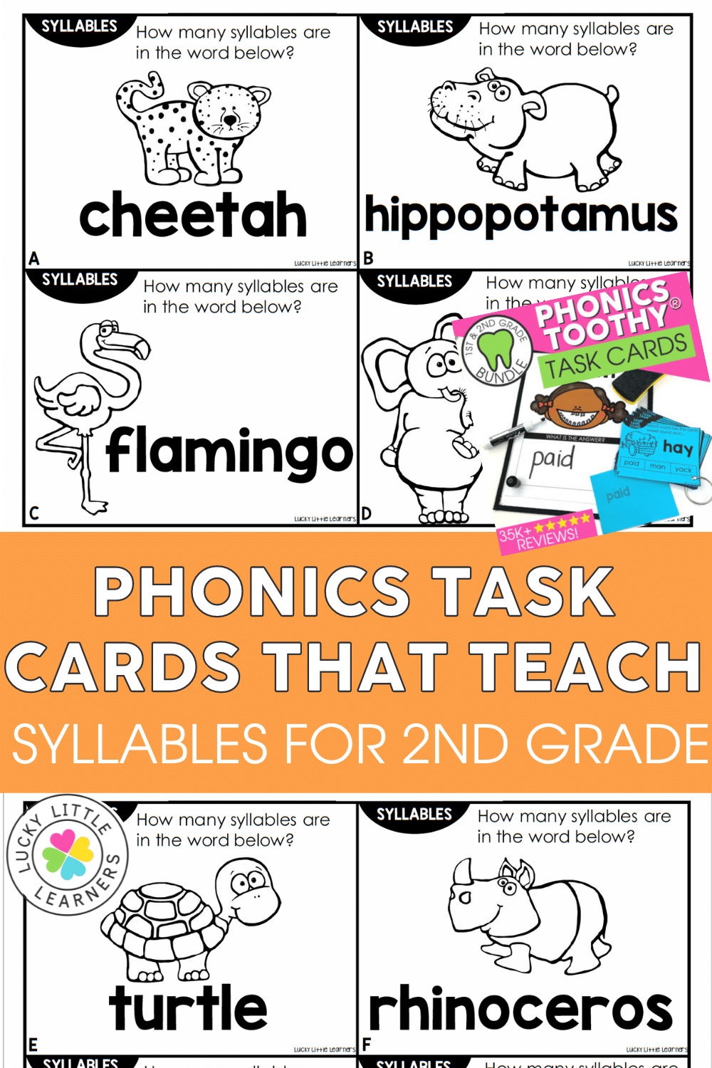 Tips for Teaching Syllables - Lucky Little Learners