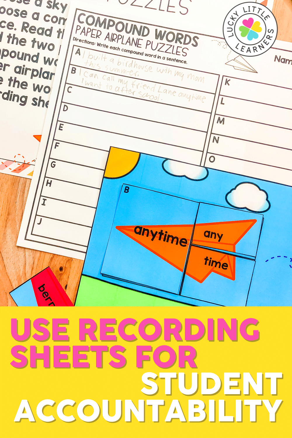 2nd Grade Literacy Centers - Lucky Little Learners