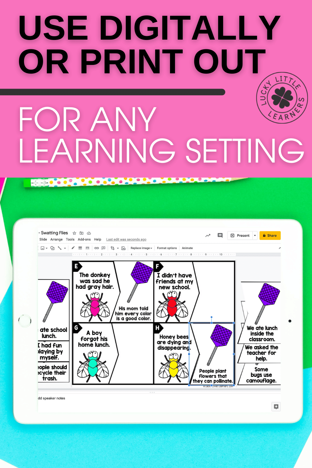 2nd Grade Literacy Centers - Lucky Little Learners
