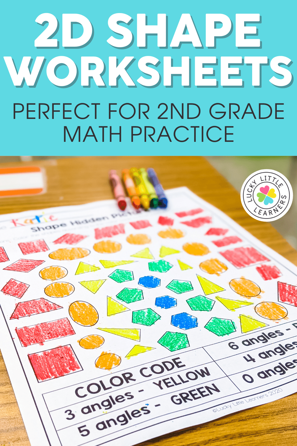 Geometry Worksheets for 2nd Grade - Lucky Little Learners