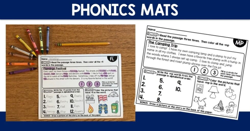 No Prep Daily Phonics Review in 2nd Grade - Lucky Little Learners