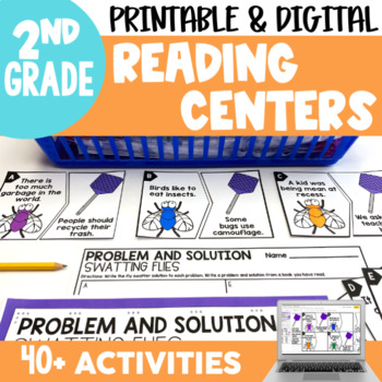 Reading Centers for 2nd Grade - Lucky Little Learners