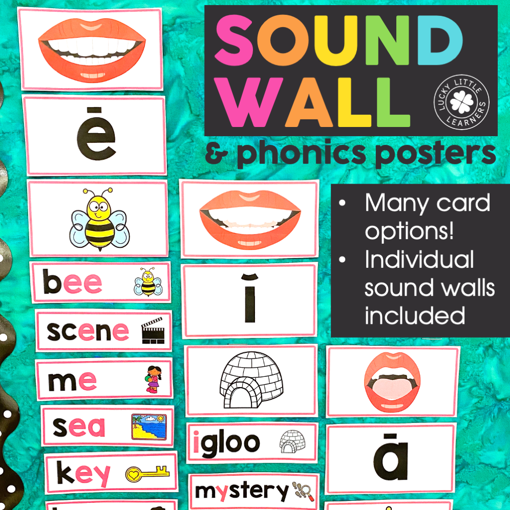 Let's Talk About the Classroom Sound Wall - Lucky Little Learners