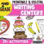 Writing Centers for Second Grade - Lucky Little Learners