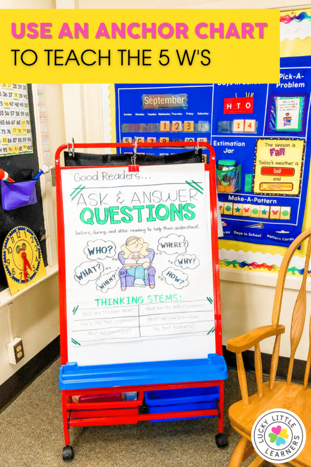 Asking and Answering Questions Using Nonfiction - Lucky Little Learners