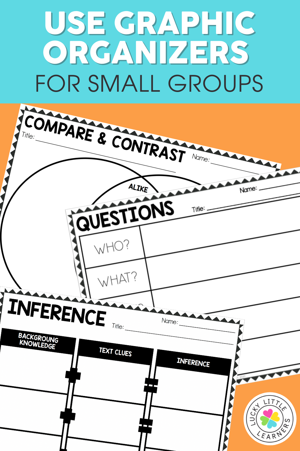 Hands On Literacy Intervention Activities - Lucky Little Learners