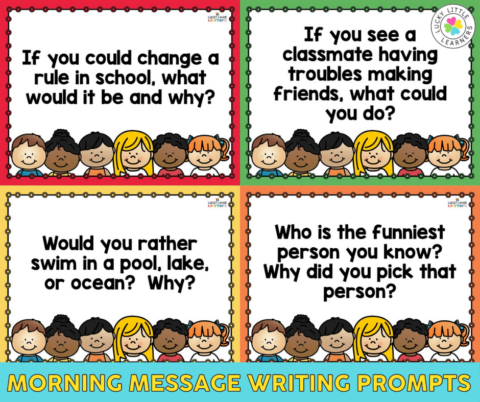 10 Morning Message Ideas - Lucky Little Learners