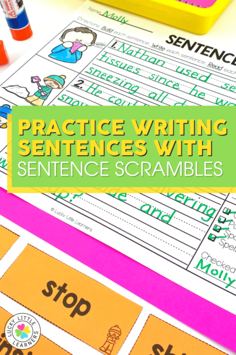Tips for Teaching Sentence Writing Skills: Advice From Teachers - Lucky ...