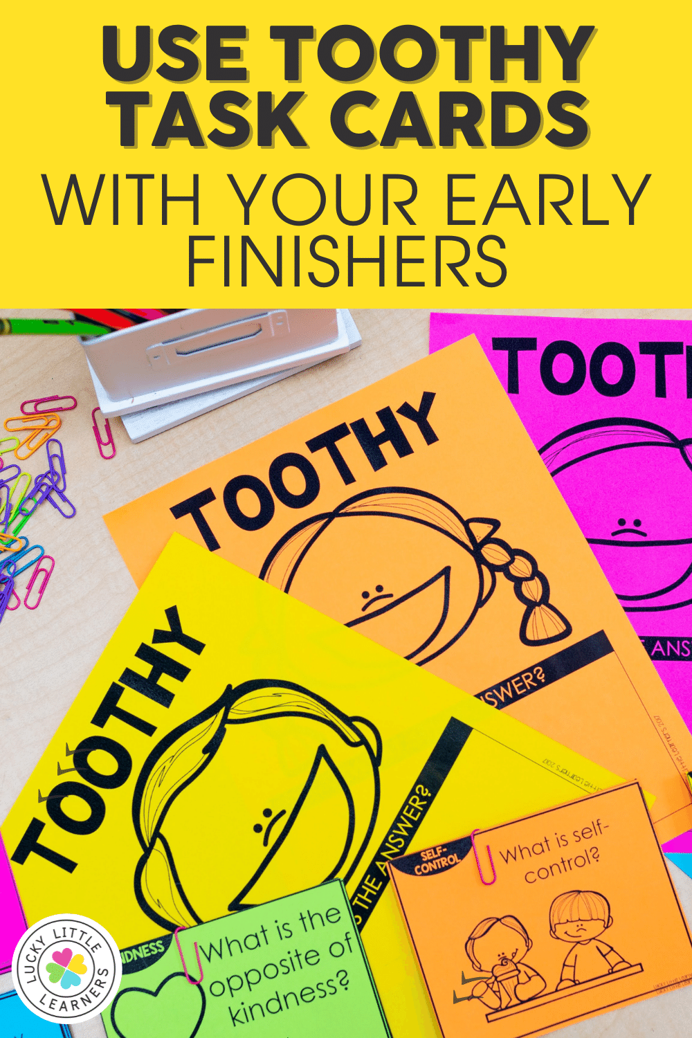 Early Finisher Ideas - Lucky Little Learners