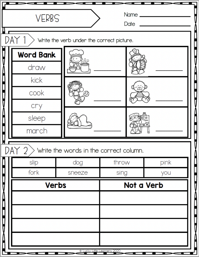 Morning Work Ideas to Implement Now! - Lucky Little Learners