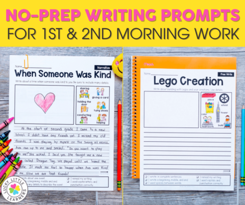 Morning Work Ideas to Implement Now! - Lucky Little Learners