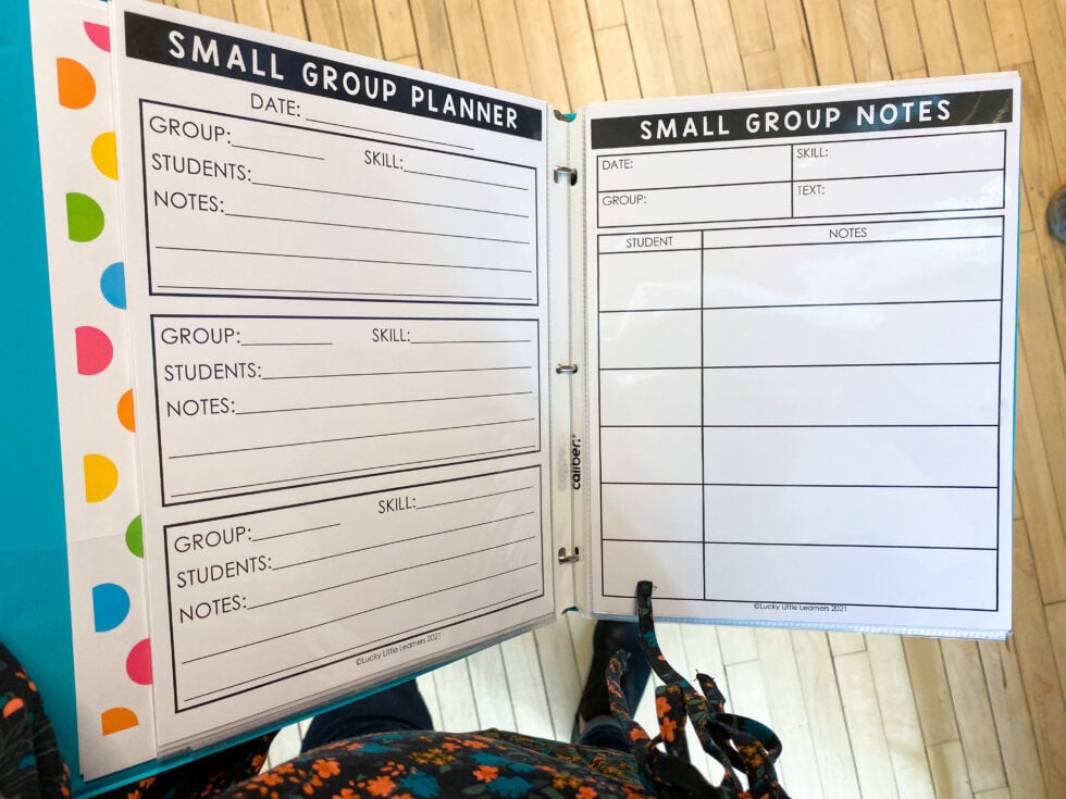 Tools for Planning Reading Interventions - Lucky Little Learners