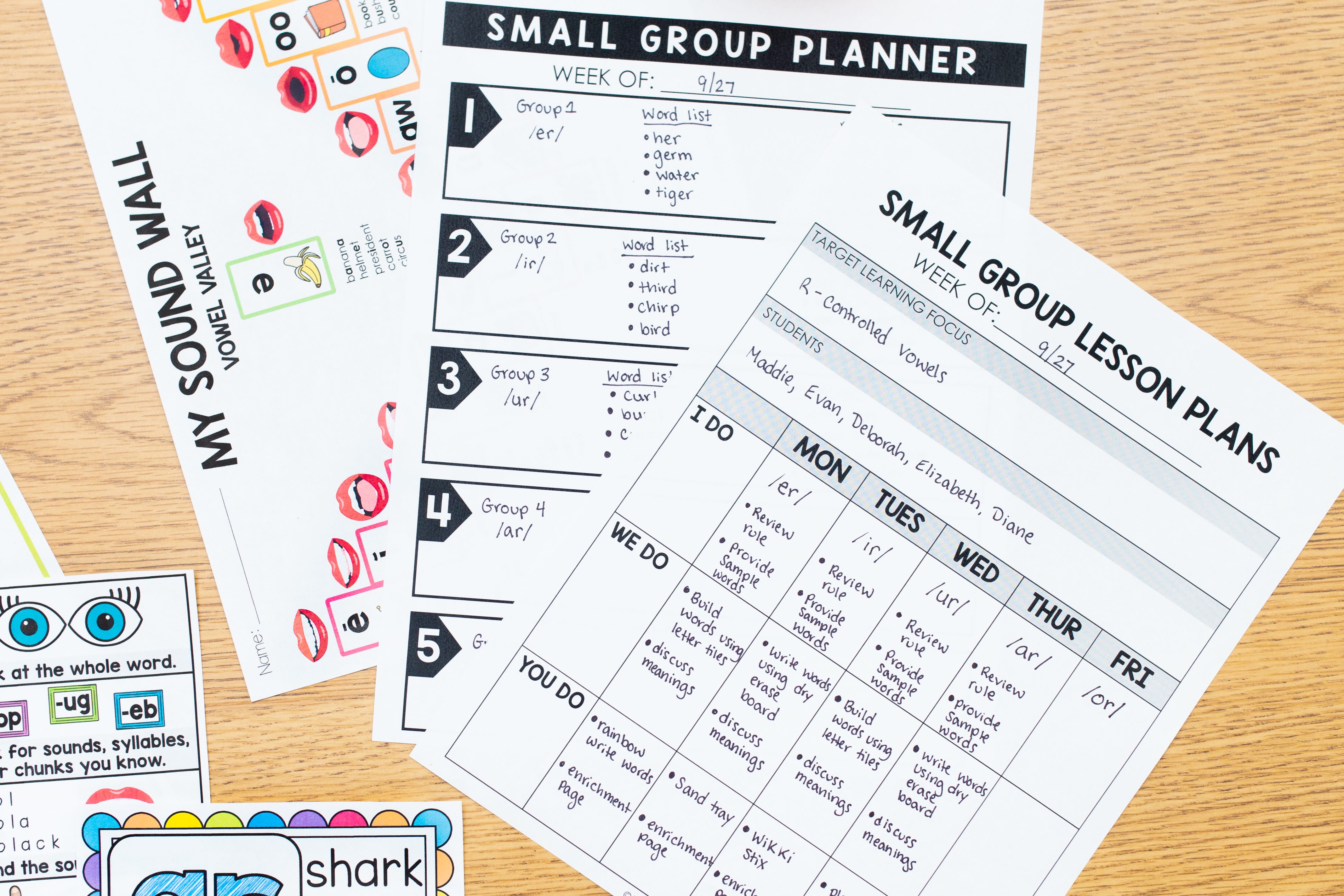 Tools for Planning Reading Interventions - Lucky Little Learners