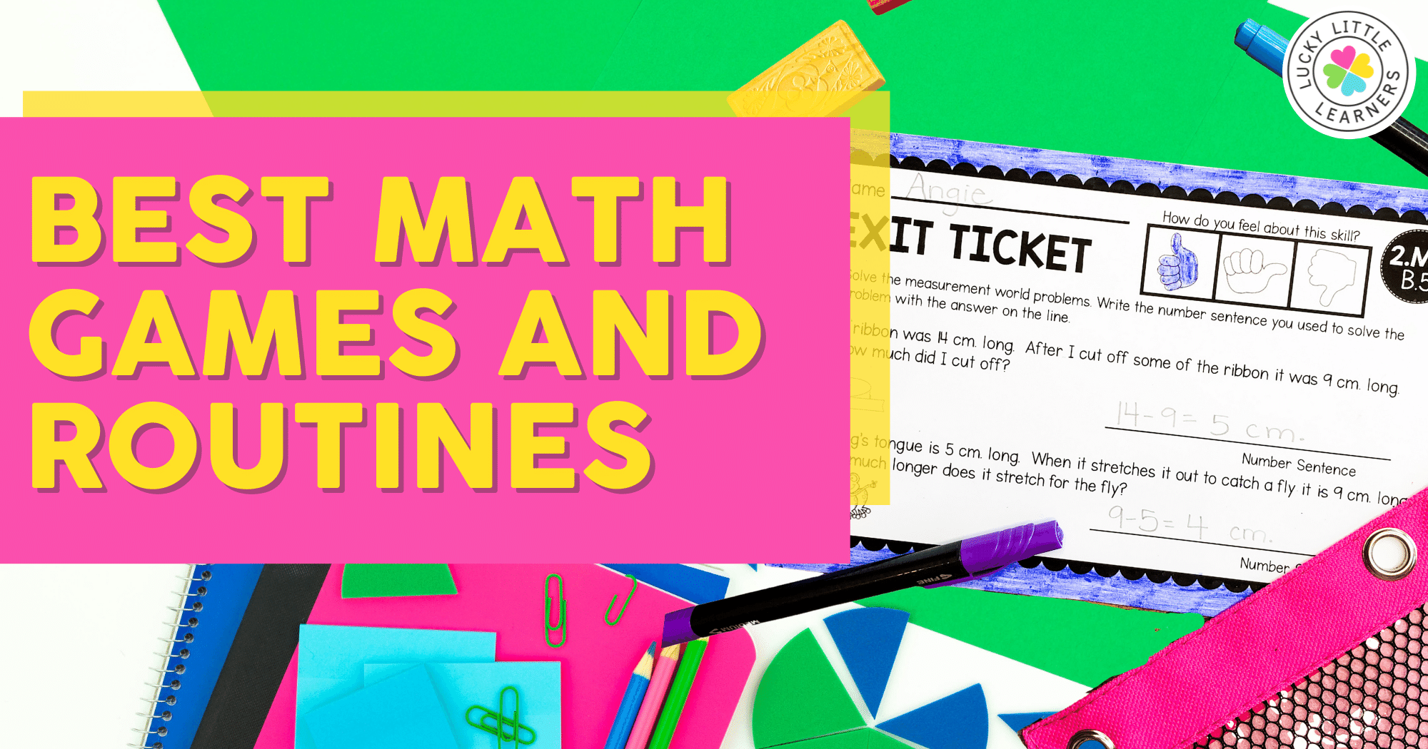 Essential Math Routines For The 2nd Grade Classroom Lucky Little Learners