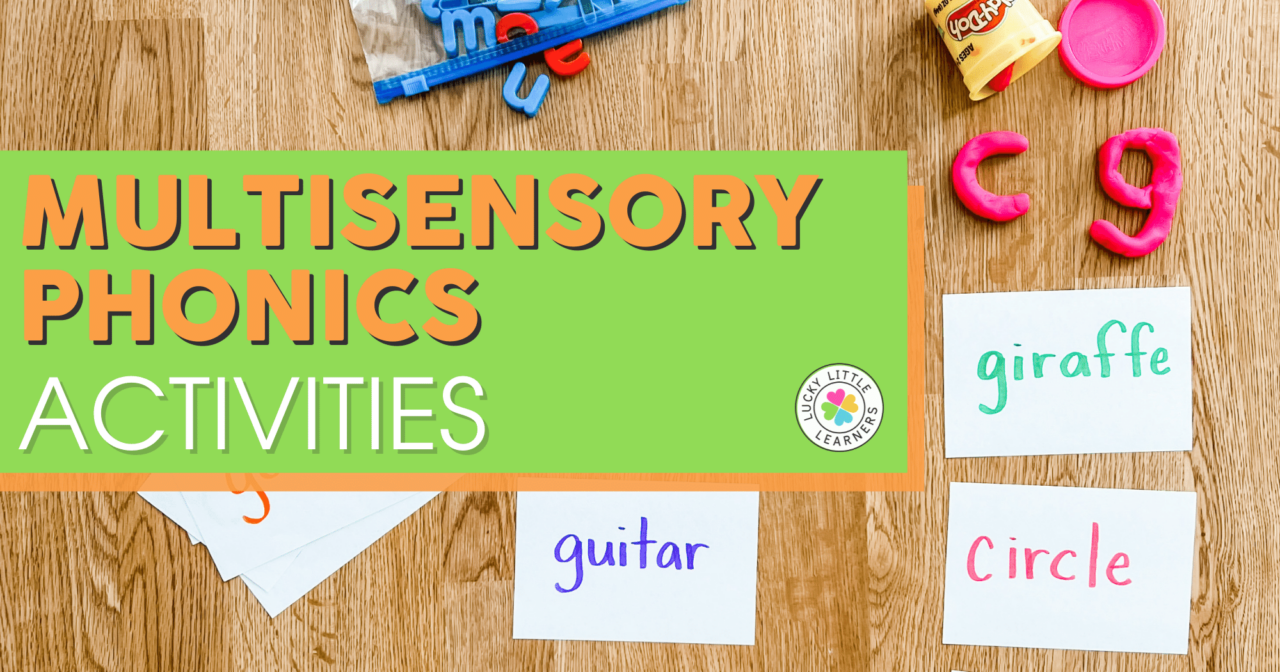 Multisensory Phonics Activities - Lucky Little Learners
