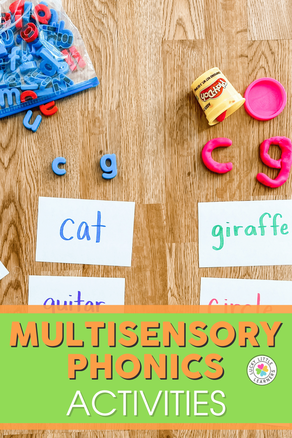 Multisensory Phonics Activities - Lucky Little Learners