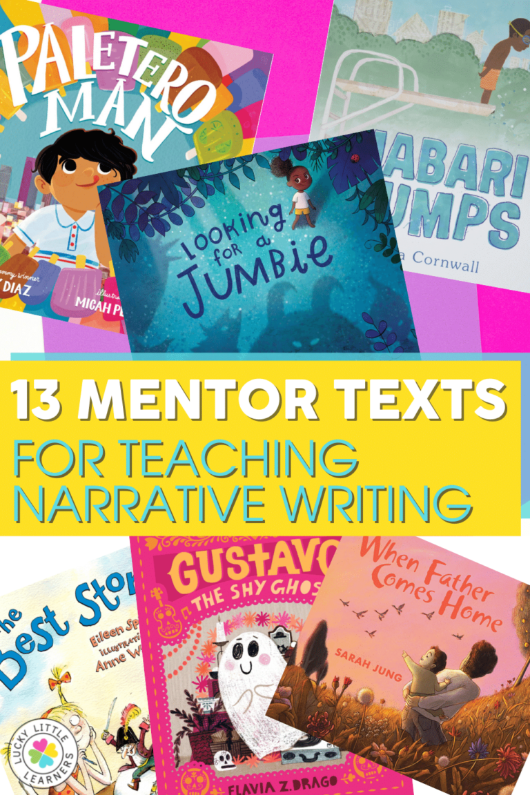13 Mentor Texts for Teaching Narrative Writing - Lucky Little Learners