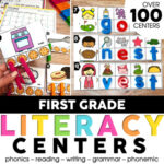Essential Literacy Centers In First Grade - Lucky Little Learners
