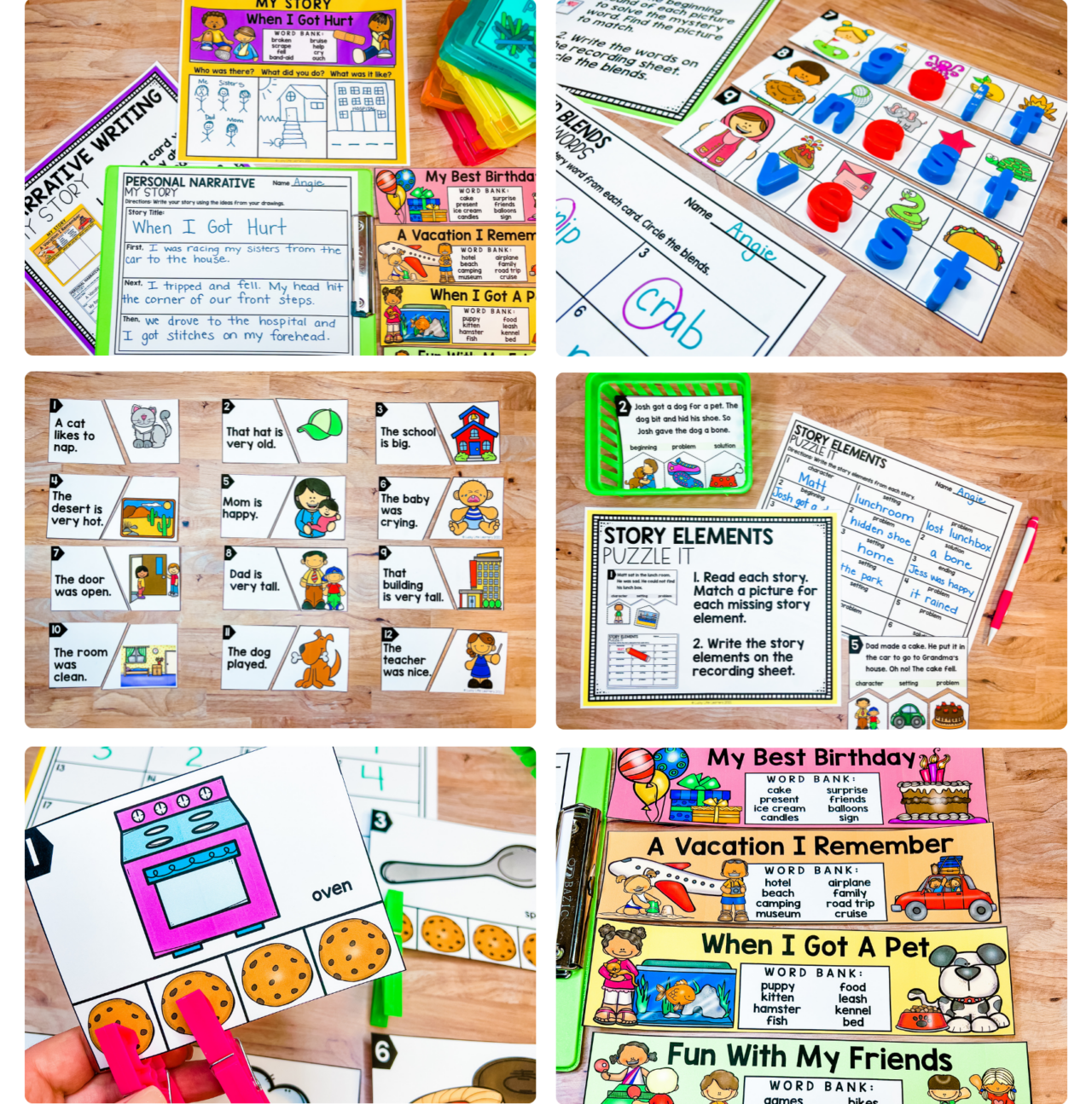Building Phonological Awareness with Literacy Center Activities - Lucky ...