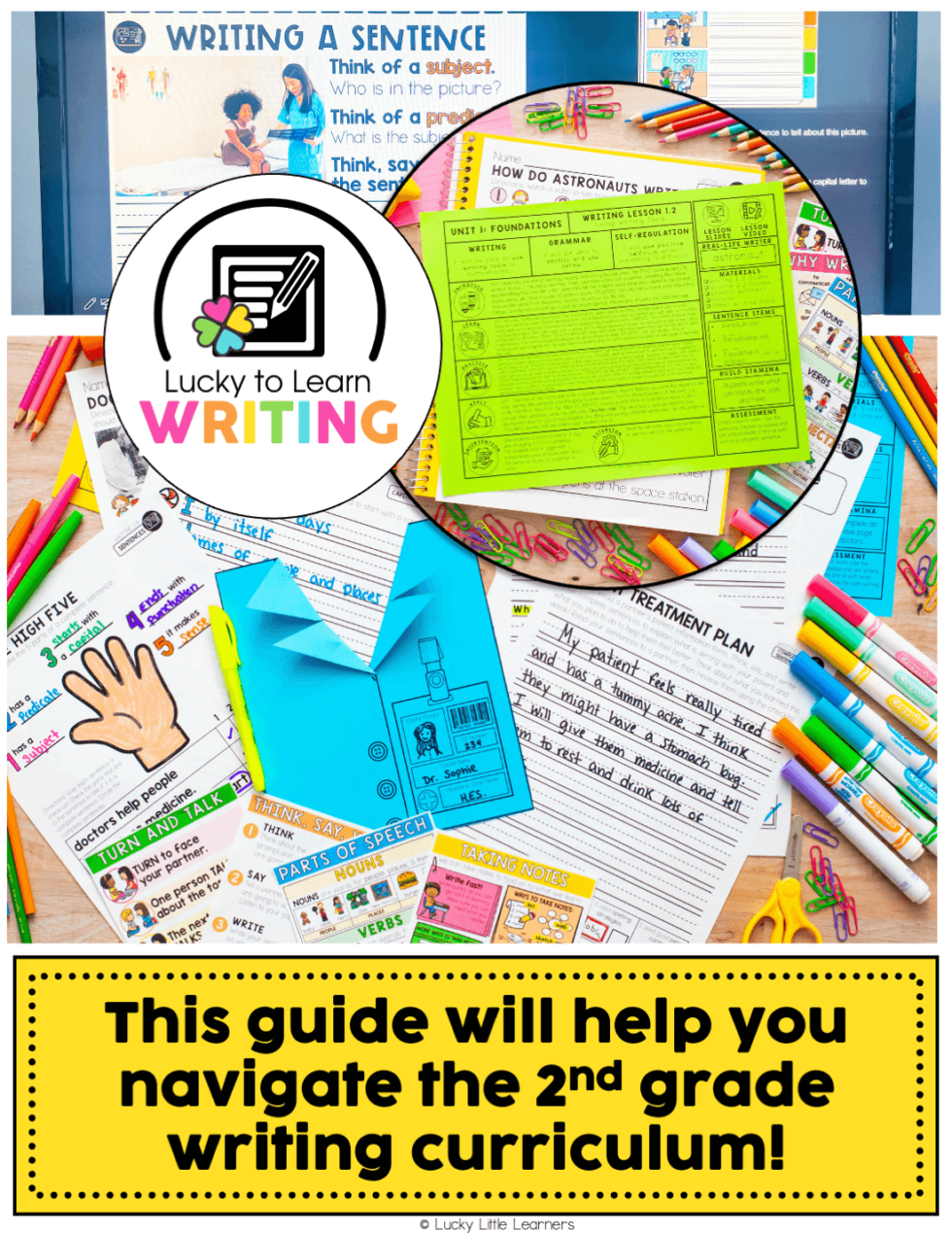 An Easy Way to Introduce Informational Writing in 2nd Grade - Lucky ...