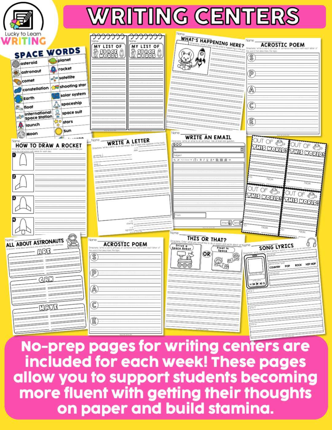 An Easy Way to Introduce Informational Writing in 2nd Grade - Lucky ...