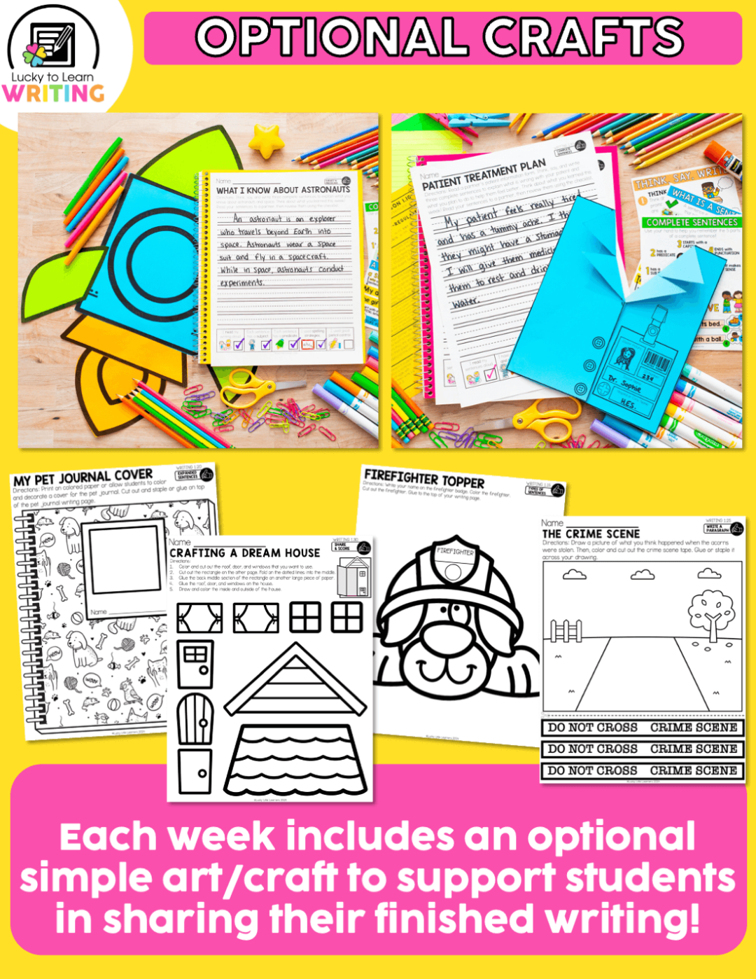 An Easy Way to Introduce Informational Writing in 2nd Grade - Lucky ...