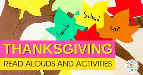 Thanksgiving Read Alouds and Activities - Lucky Little Learners