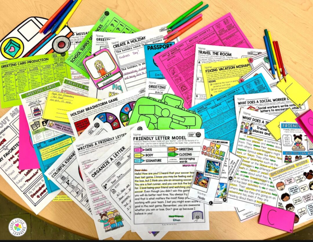 13 Mentor Texts for Friendly Letter Writing - Lucky Little Learners