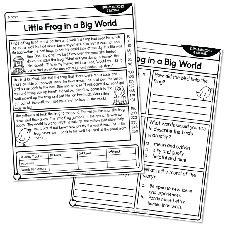 How to Introduce Fables, Folktales & Fairy Tales to 2nd Graders - Lucky ...