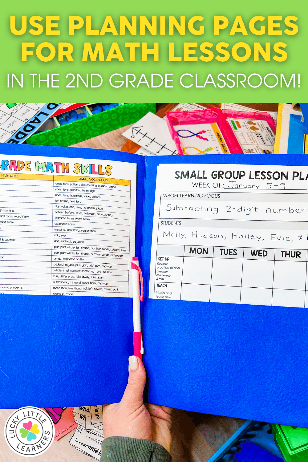 How To Plan &amp; Teach Math Interventions - Lucky Little Learners