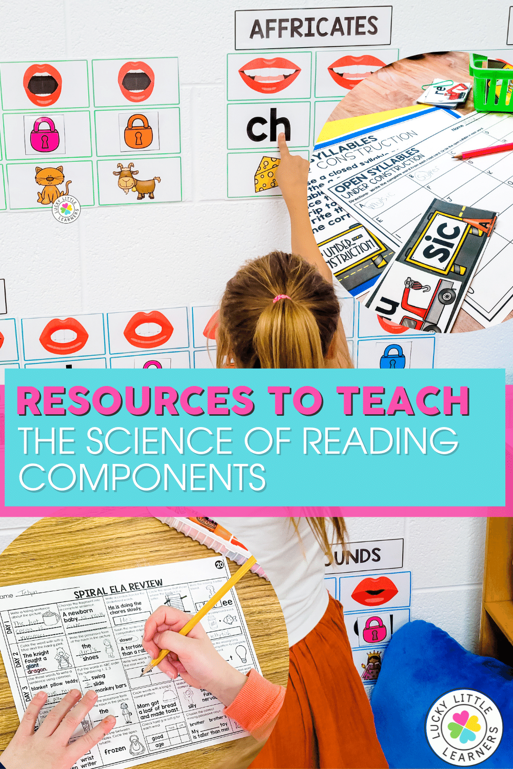 Resources to Teach The Science of Reading Components - Lucky Little ...