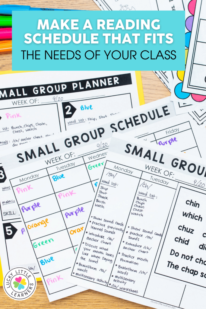 Science Of Reading Sample Literacy Block Schedule 2023 