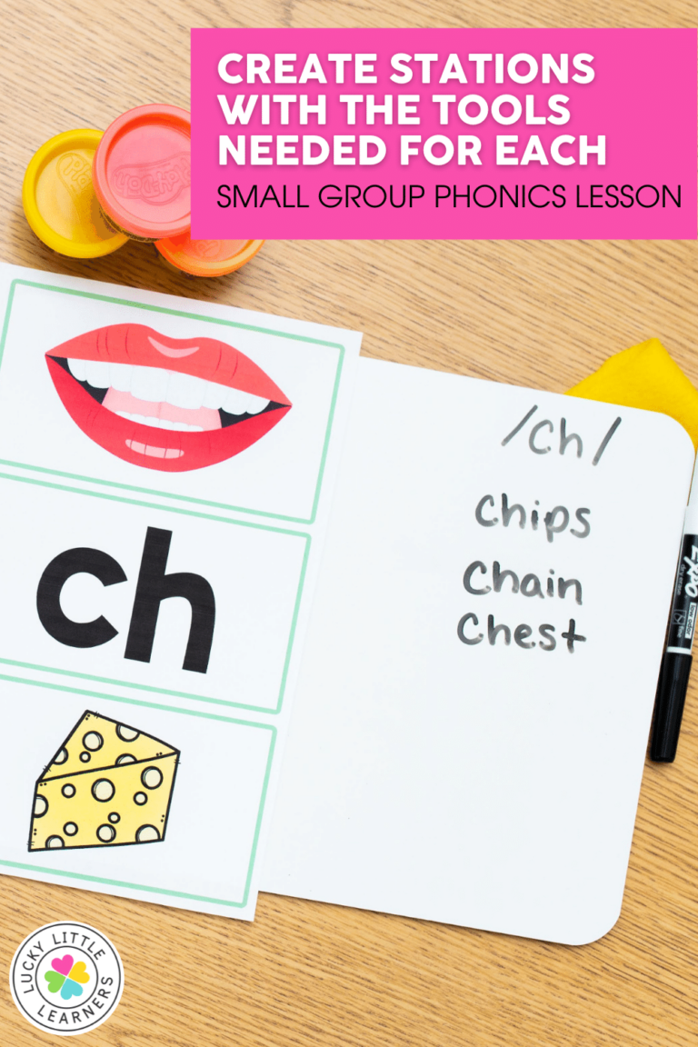 Science of Reading: Sample Literacy Block Schedule - Lucky Little Learners