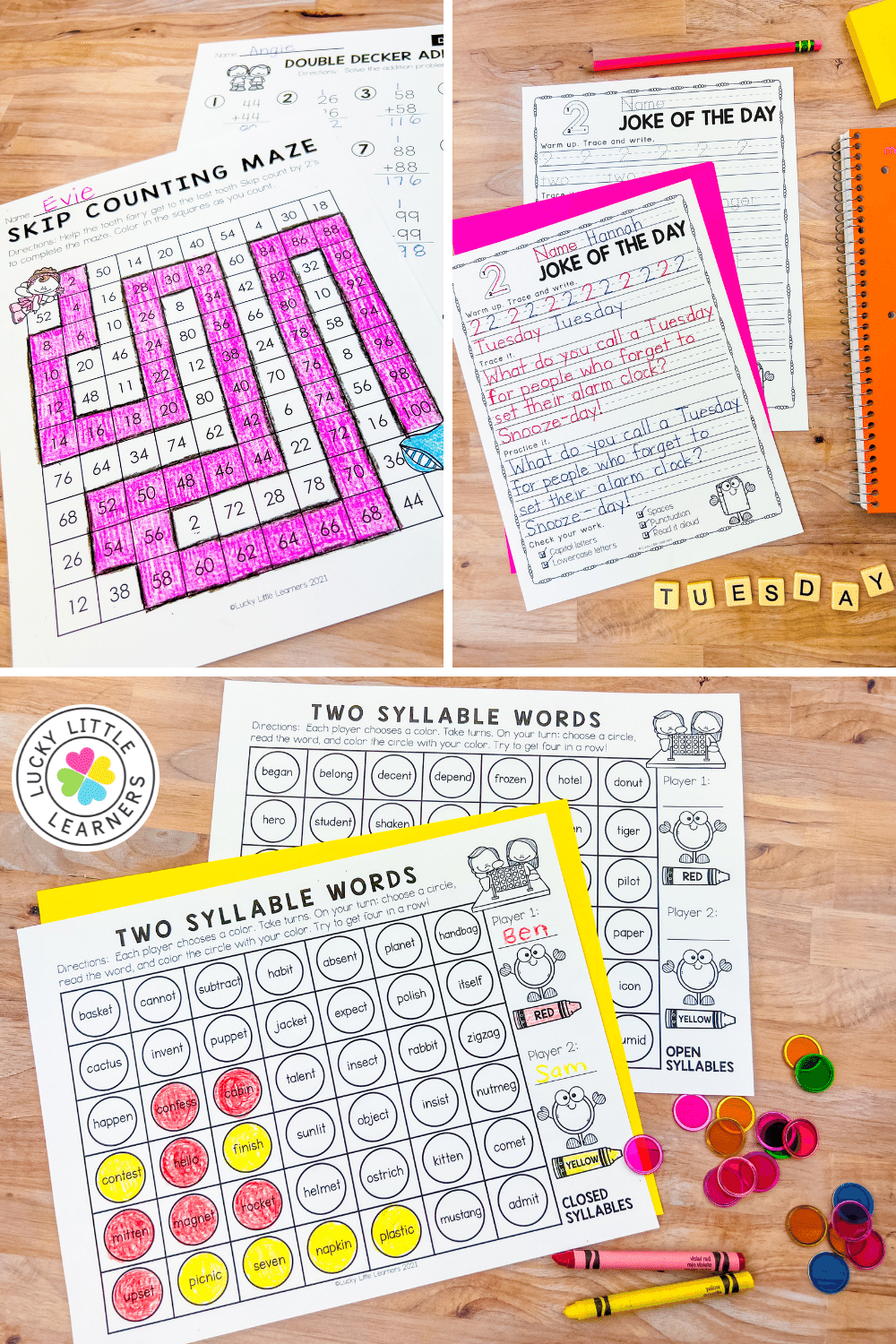 Two's Day (2/22) Ideas & Activities - Lucky Little Learners
